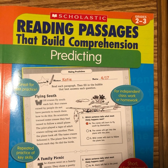 Scholastic | Other | Scholastic Reading Passages That Build ...